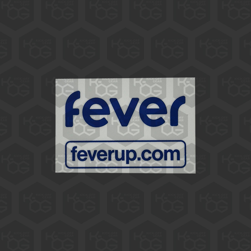 FEVER LOGO - Official Chelsea 2024/2025 Away Sleeve Sponsor