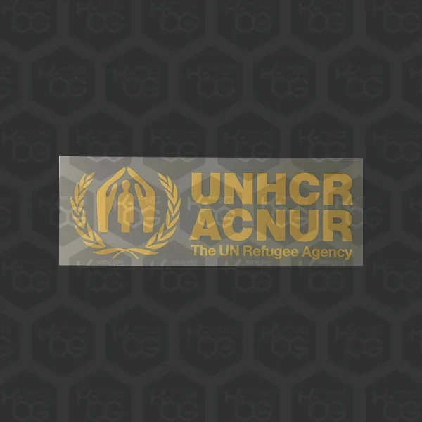 UNHCR ACNUR - Official FC Barcelona 2024/2025 Home Back Sponsor