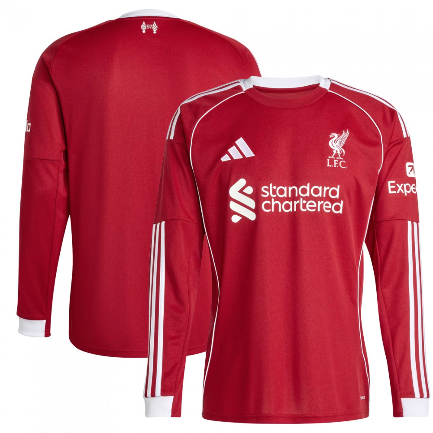 Liverpool FC 2025/2026 Long Sleeve Home Shirt